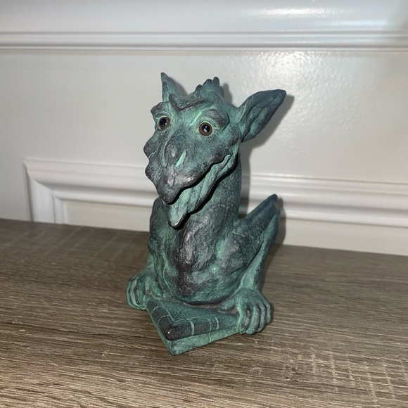 Accents | Vintage Universal Perched Gargoyle 1994 Resin Dragon ...